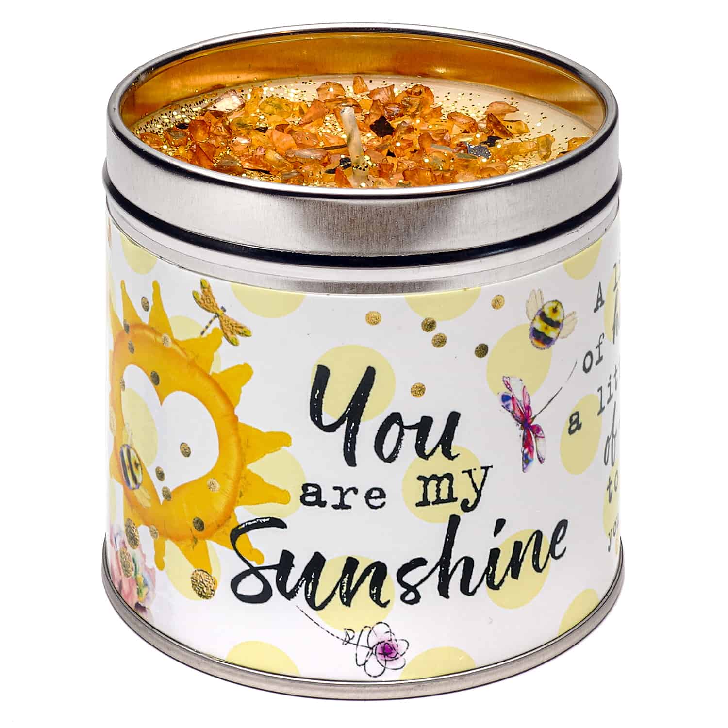 You Are My Sunshine Candle – Beauty and The Button