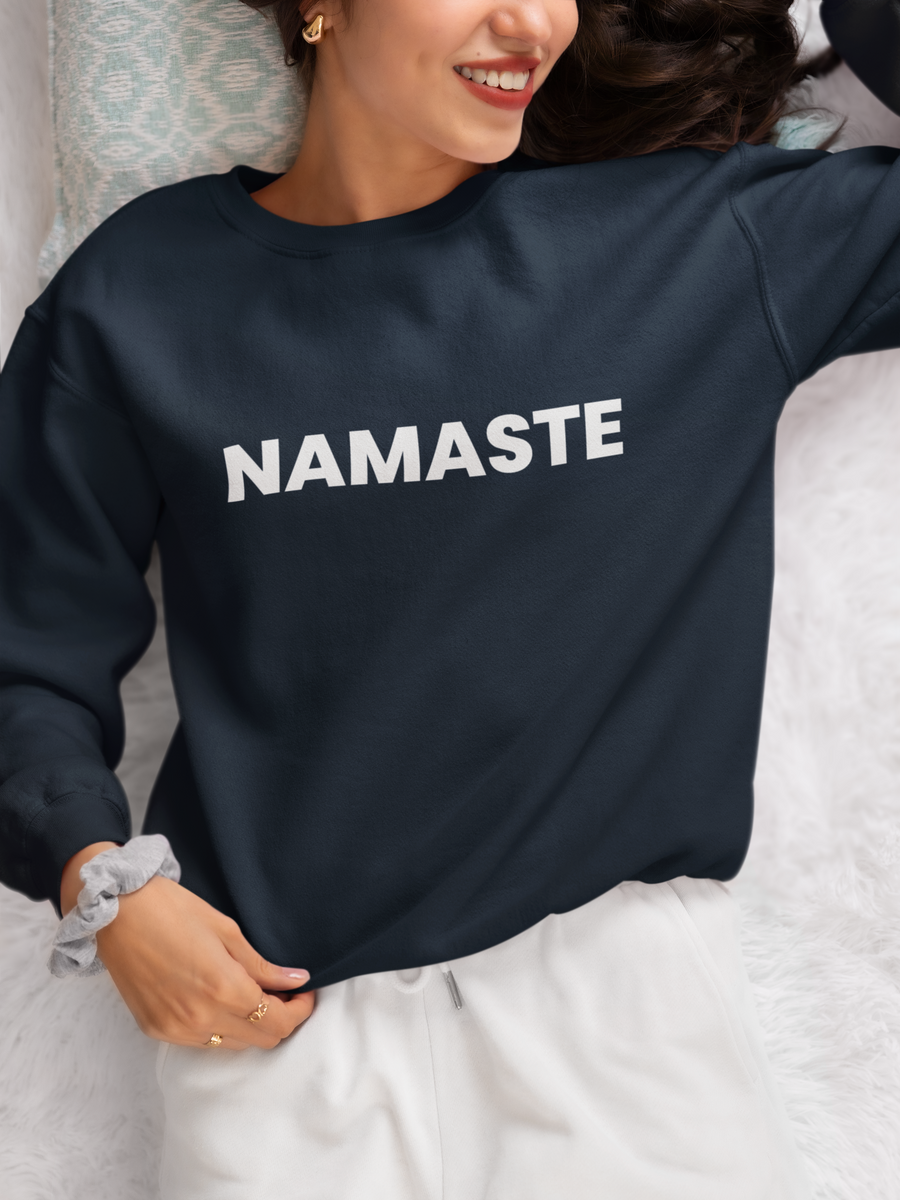 Namaste Sweatshirt - Various Colours – Beauty and The Button