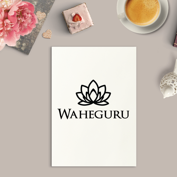 Waheguru Lotus Art Print or Framed – Beauty and The Button